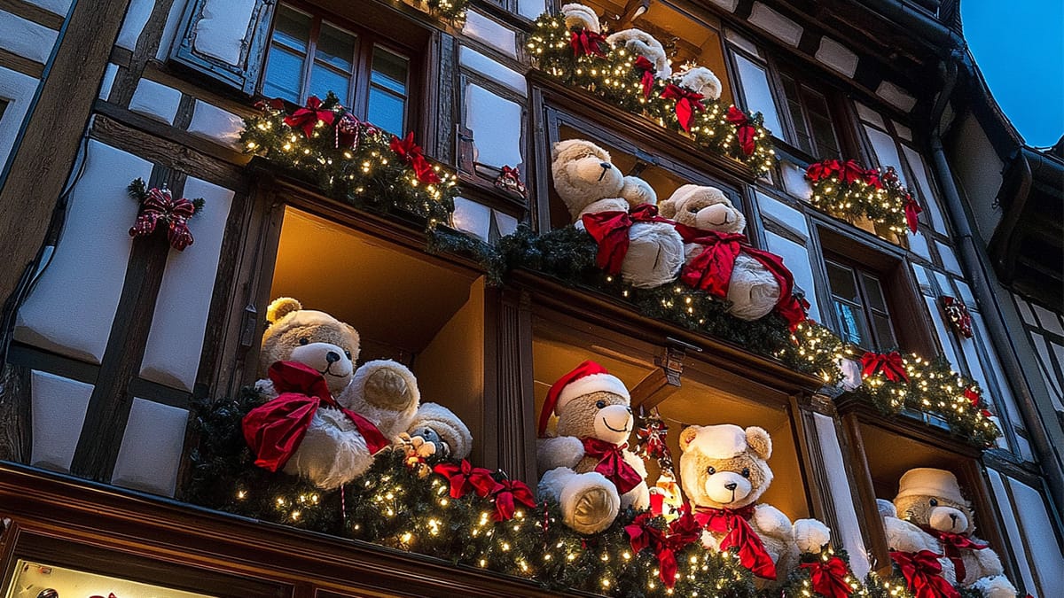 Pourquoi il y a t-il des nounours en décoration de Noël en Alsace ...